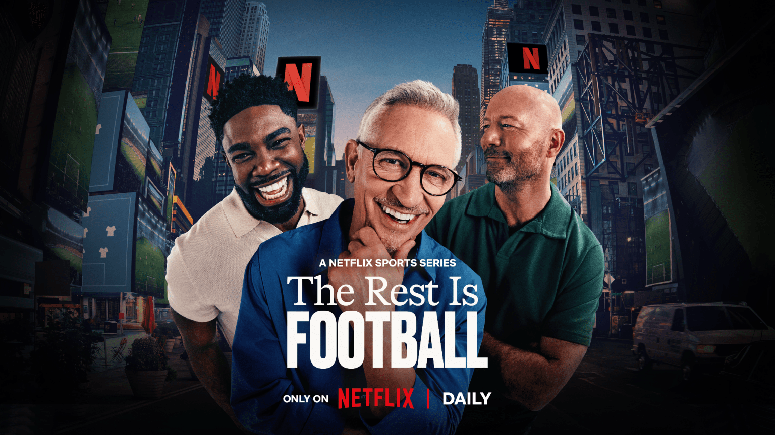 The Rest is Football Netflix daily TV show during FIFA World Cup - Alt ...